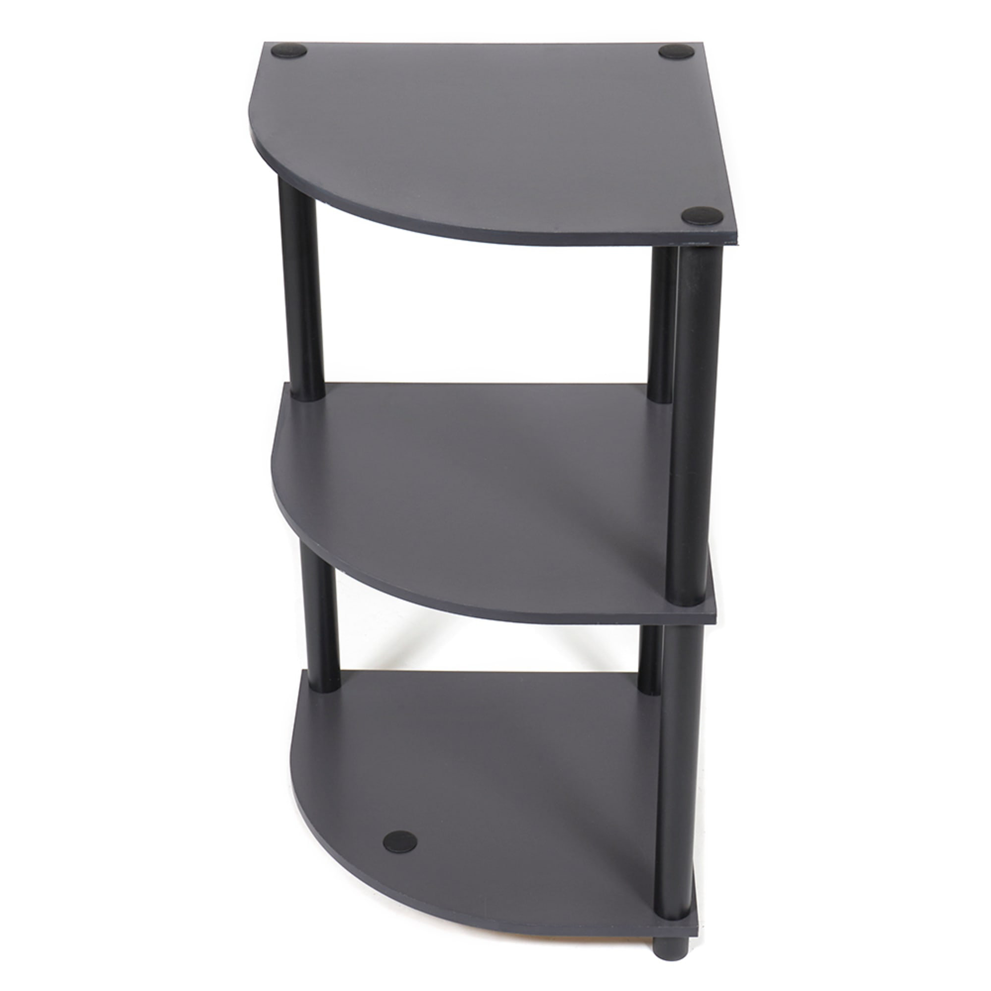 Latitude Run® 3 Tier Corner Shelf, Grey - Wayfair Canada