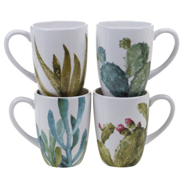 Certified International 4 Piece Coffee Mug Set | Wayfair