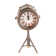 Breakwater Bay Retro Studio Lamp Analog Tabletop Clock & Reviews | Wayfair