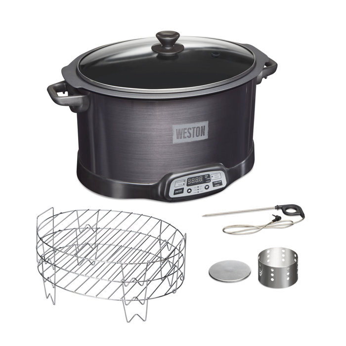 Weston 2 in 1 Indoor Smoker & Slow Cooker | Wayfair