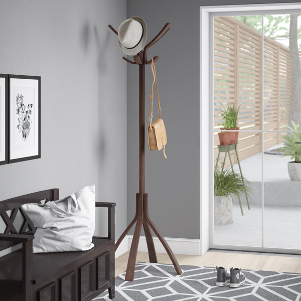 Winston Porter Annaleia Freestanding - Hook Coat Rack & Reviews | Wayfair