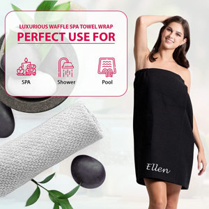 Personalized Passion Personalized Spa Towel Wrap For Women- Soft ...