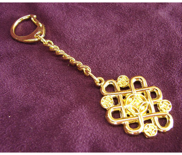 Feng Shui Import Mystic Knot Infinity Symbol Key Chain | Wayfair