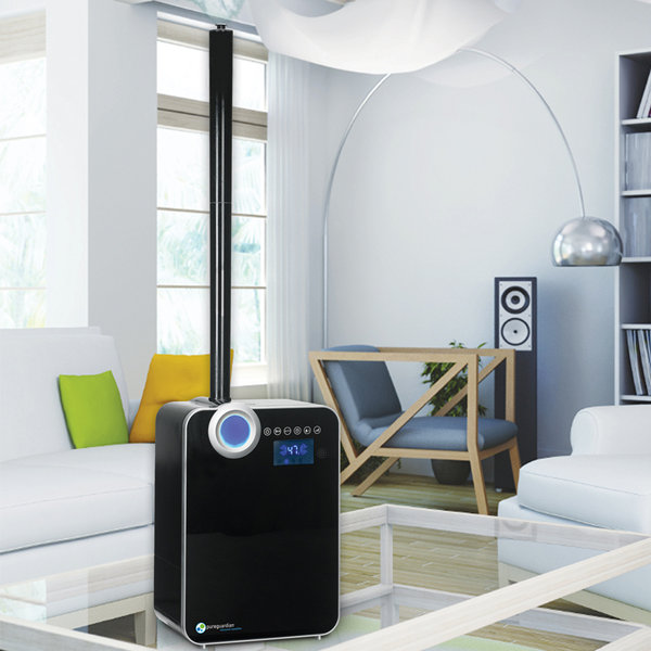 Guardian Technologies 2 Gal. Dual Mist Ultrasonic Console Humidifier ...