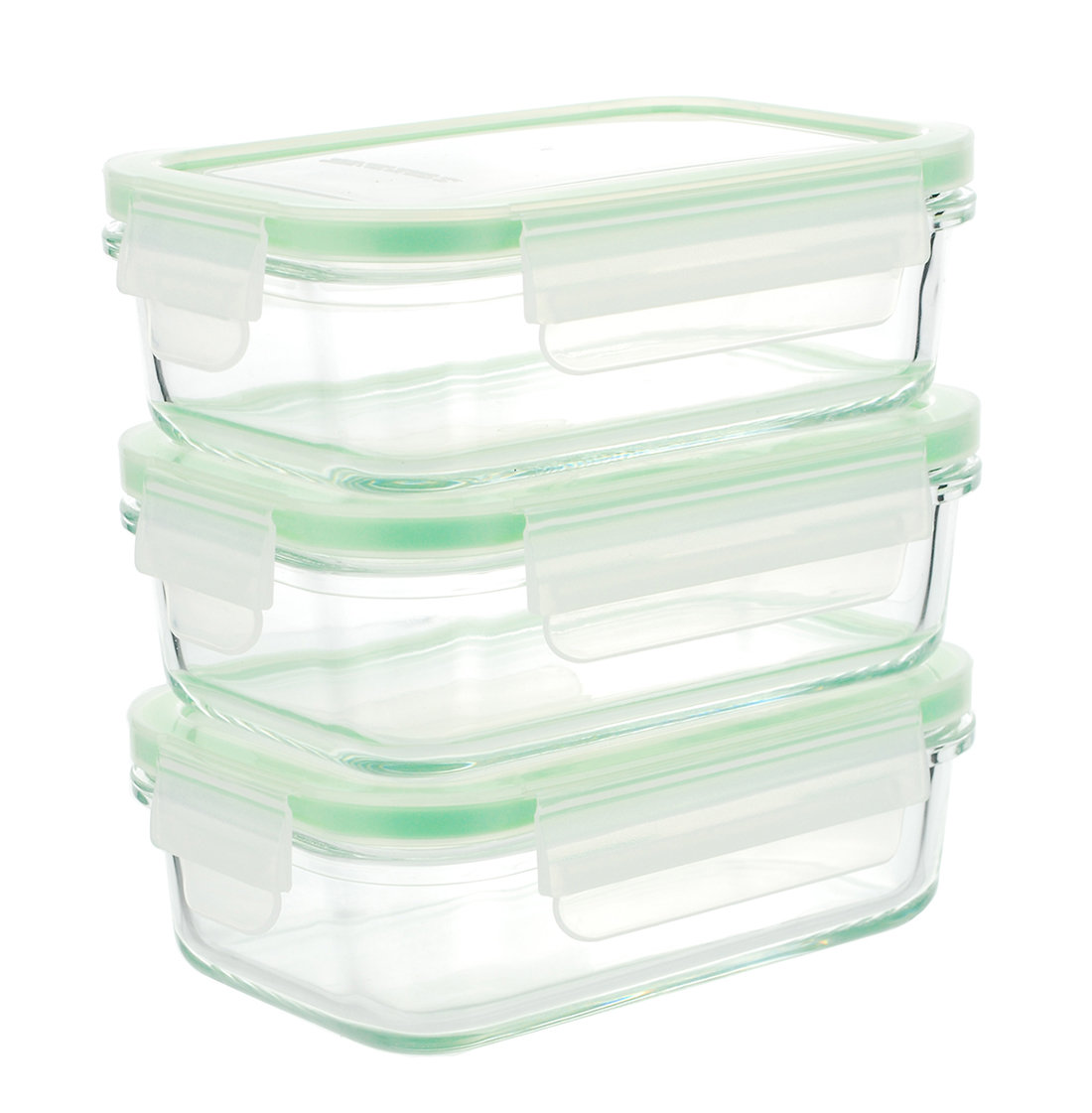 Kinetic GoGREEN Glassworks 3 Container Food Storage Set & Reviews | Wayfair