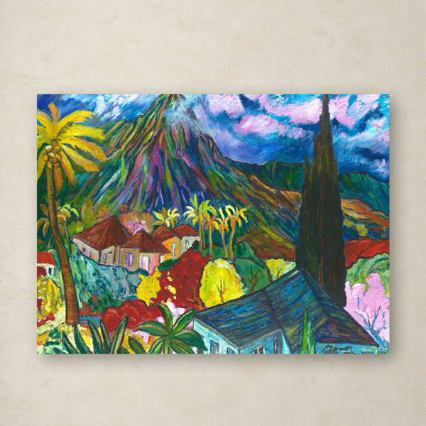 Trademark Art House by Anonymous - Painting on Canvas | Wayfair