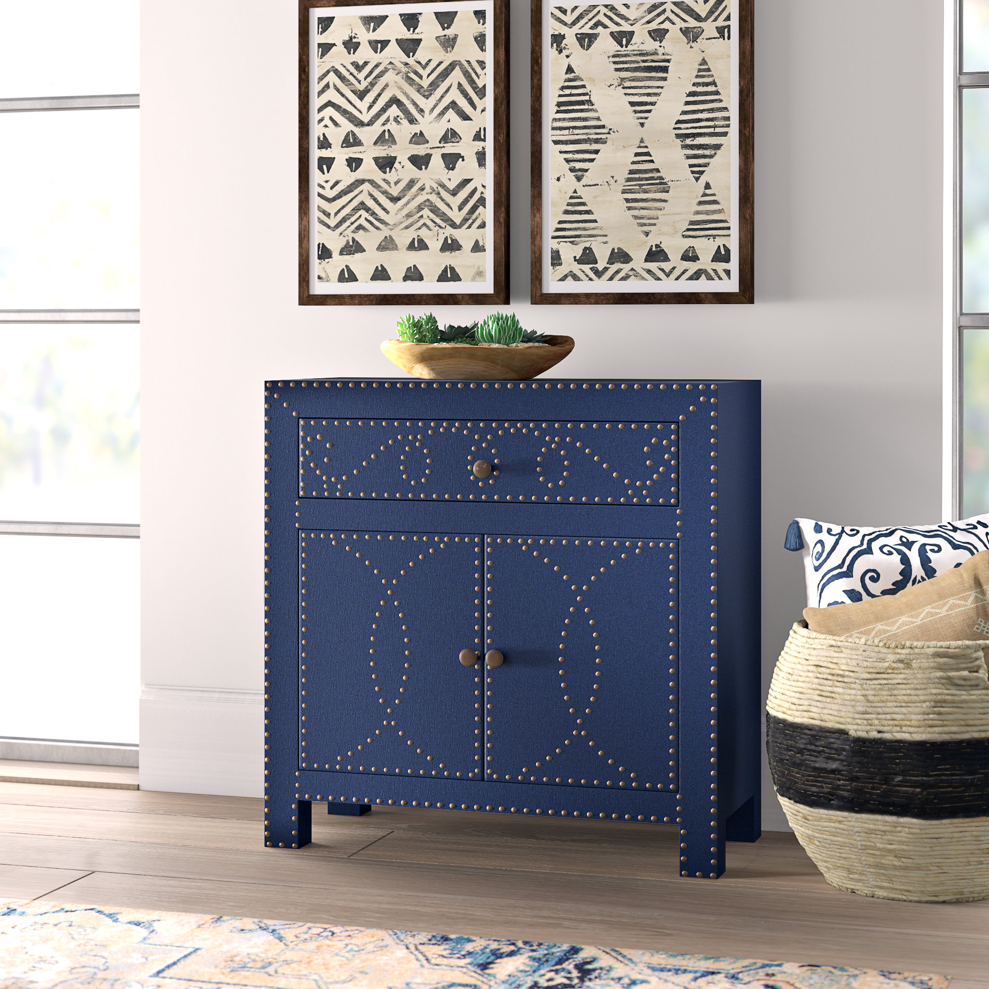 Bungalow Rose Derionna 2 - Door Accent Cabinet & Reviews | Wayfair