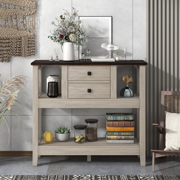 Rosalind Wheeler Makhzane 106Cm Wide 2 Drawer Sideboard | Wayfair.co.uk