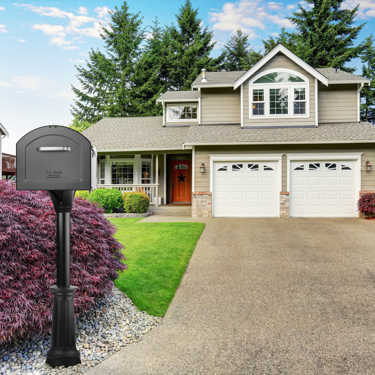 Architectural Mailboxes Post Mounted Mailbox & Reviews | Wayfair