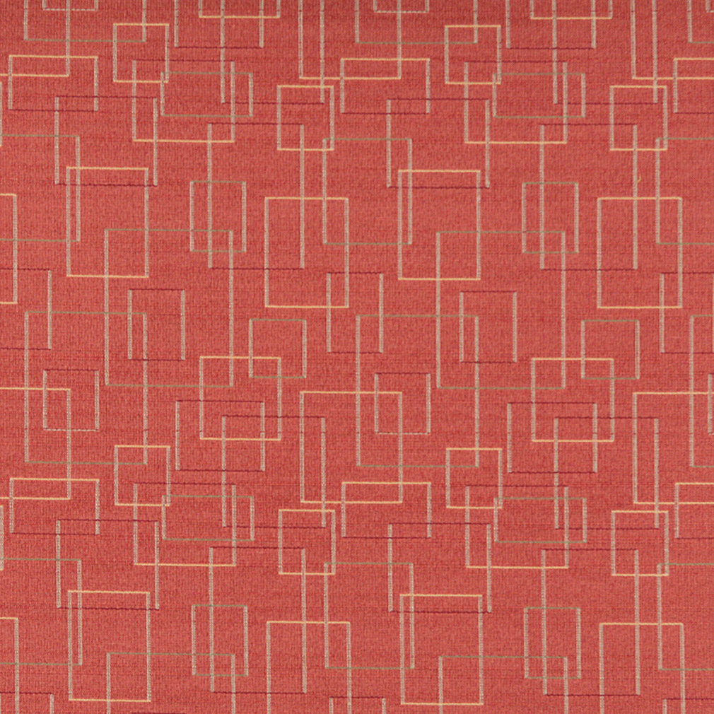 Wildon Home® Geometric Squares Fabric | Wayfair