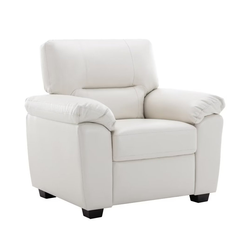 Winston Porter Gottfried Vegan Leather Club Chair | Wayfair