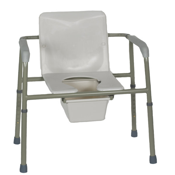 Jobri 3 in 1 Commode 450 lb. Capacity | Wayfair