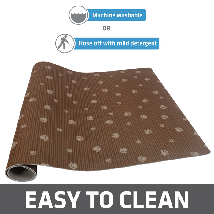 Tucker Murphy Pet™ Lauren Dog Crate Mat, Kennel Liner - Absorbent ...