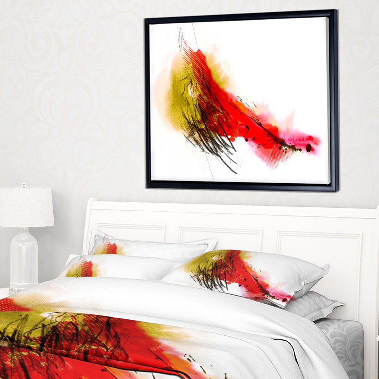 East Urban Home Multicolor Stain - Print on Canvas | Wayfair