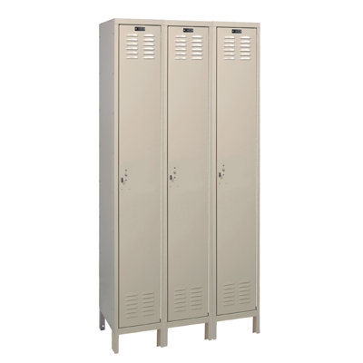 Hallowell ValueMax 1 Tier 3 Wide Locker & Reviews | Wayfair