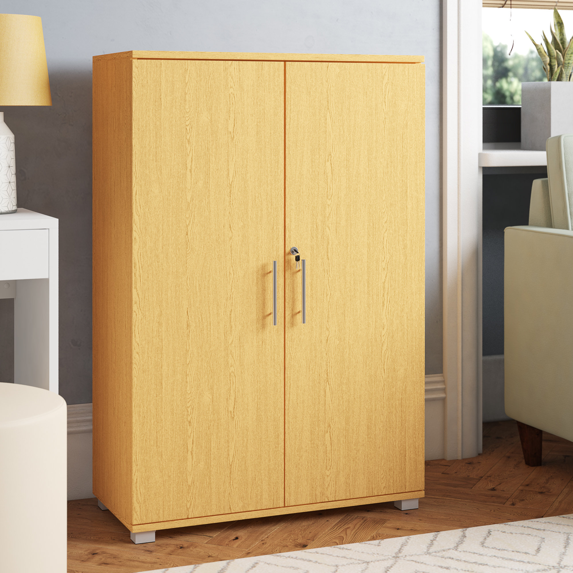 17 Stories 2 Door Storage Cabinet & Reviews | Wayfair.co.uk