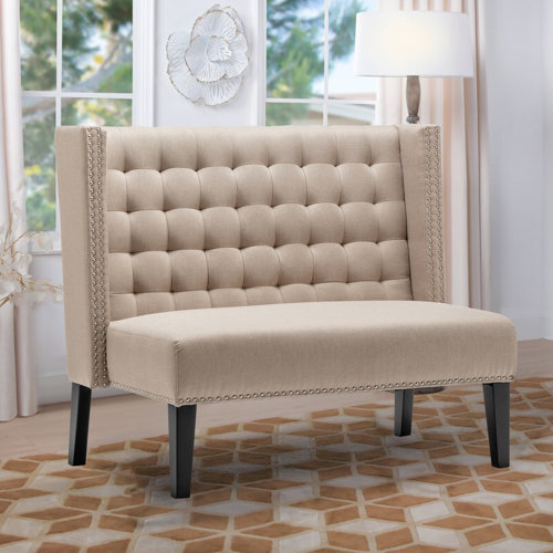 Charlton Home® Mccrimmon 46'' Upholstered Settee & Reviews | Wayfair