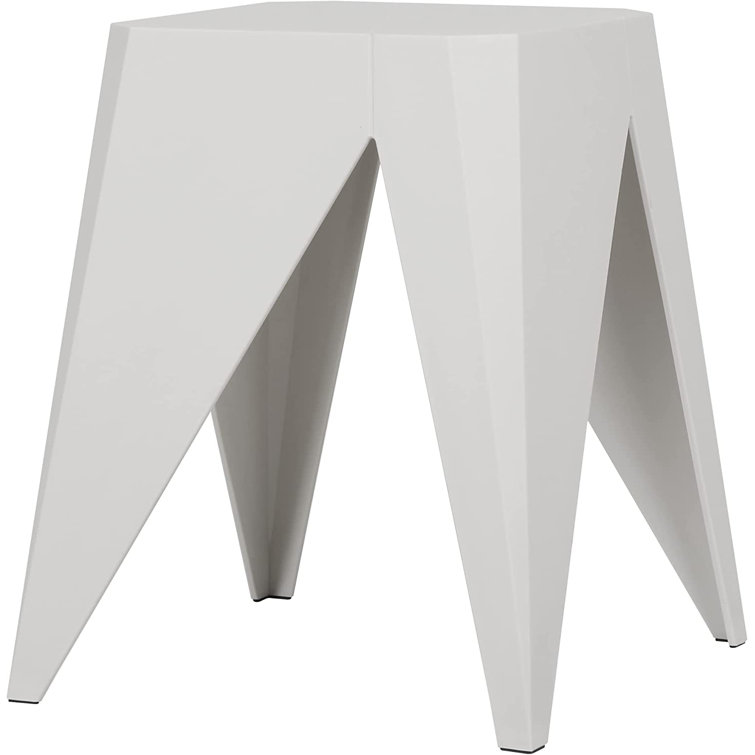 George Oliver Isbella Polypropylene Plastic Accent Stool | Wayfair