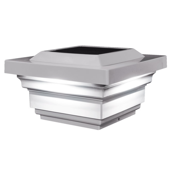 Classy Caps Battery Powered Integrated LED Fence Post Cap Light ...