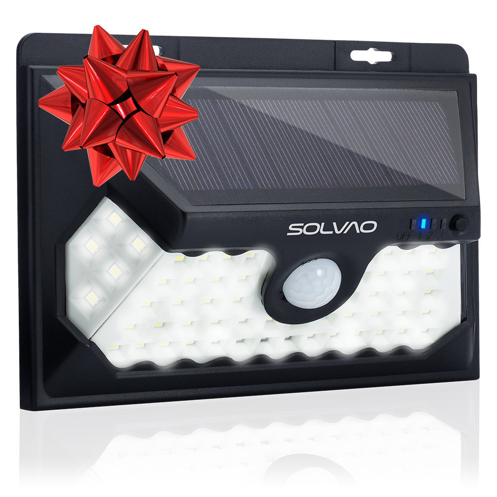 SOLVAO Solar Motion Sensor Light - Outdoor Security Floodlight & Motion ...