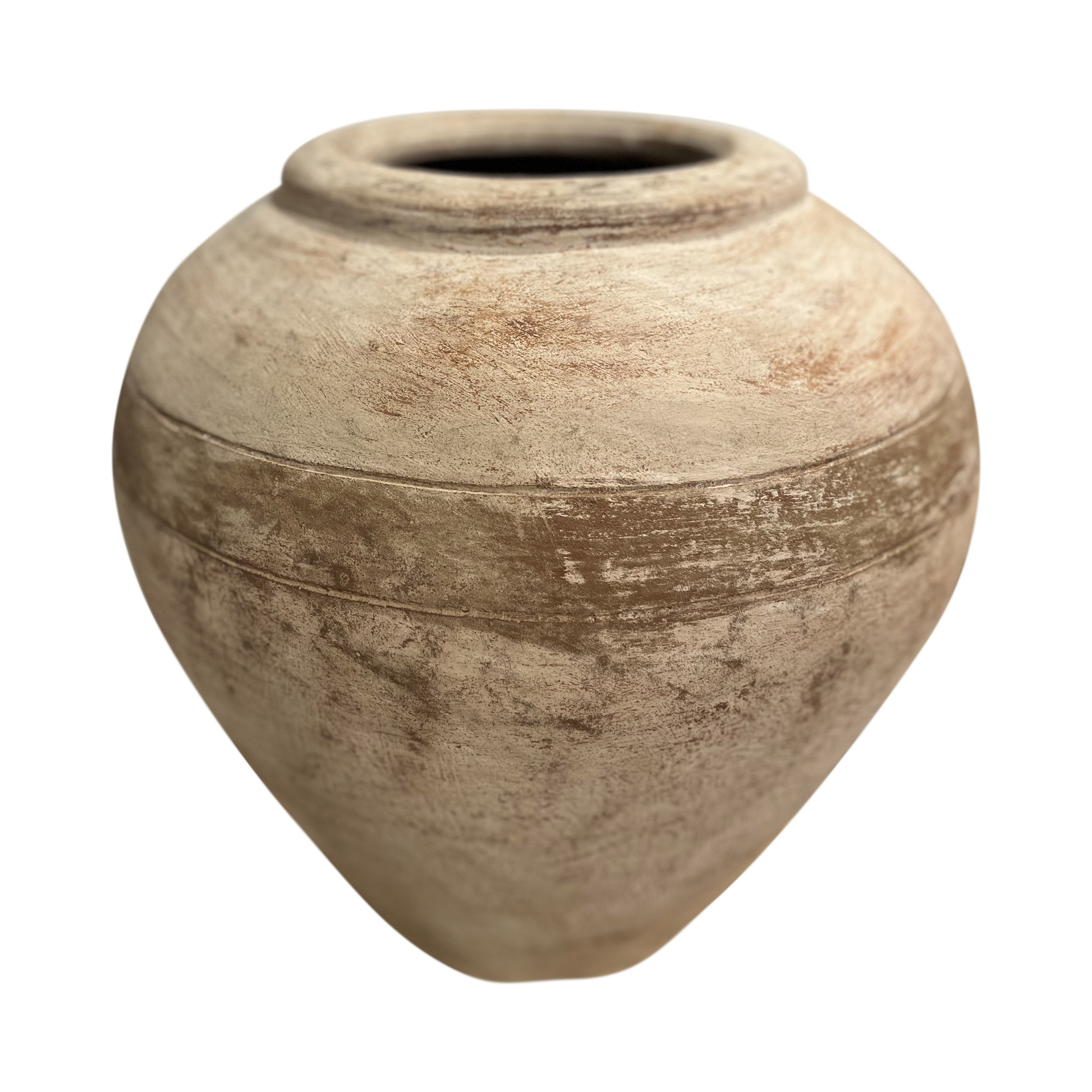 Loon Peak® Dasael Handmade Terracotta Jar | Wayfair