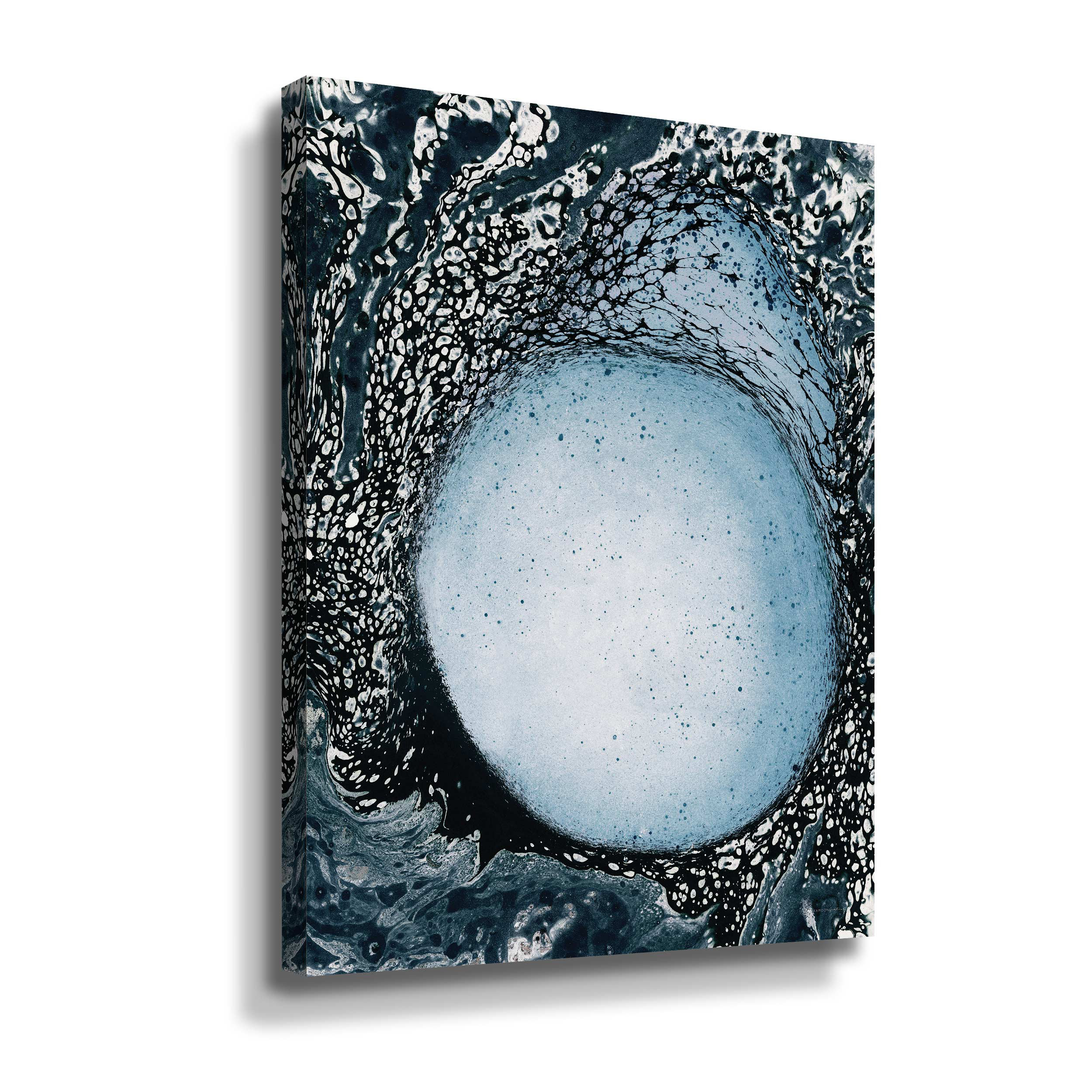 Wrought Studio Split - Painting on Canvas | Wayfair