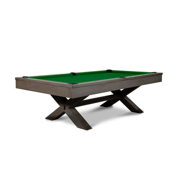 Nixon Billiards Crissycross 8' Slate Pool Table with Professional ...