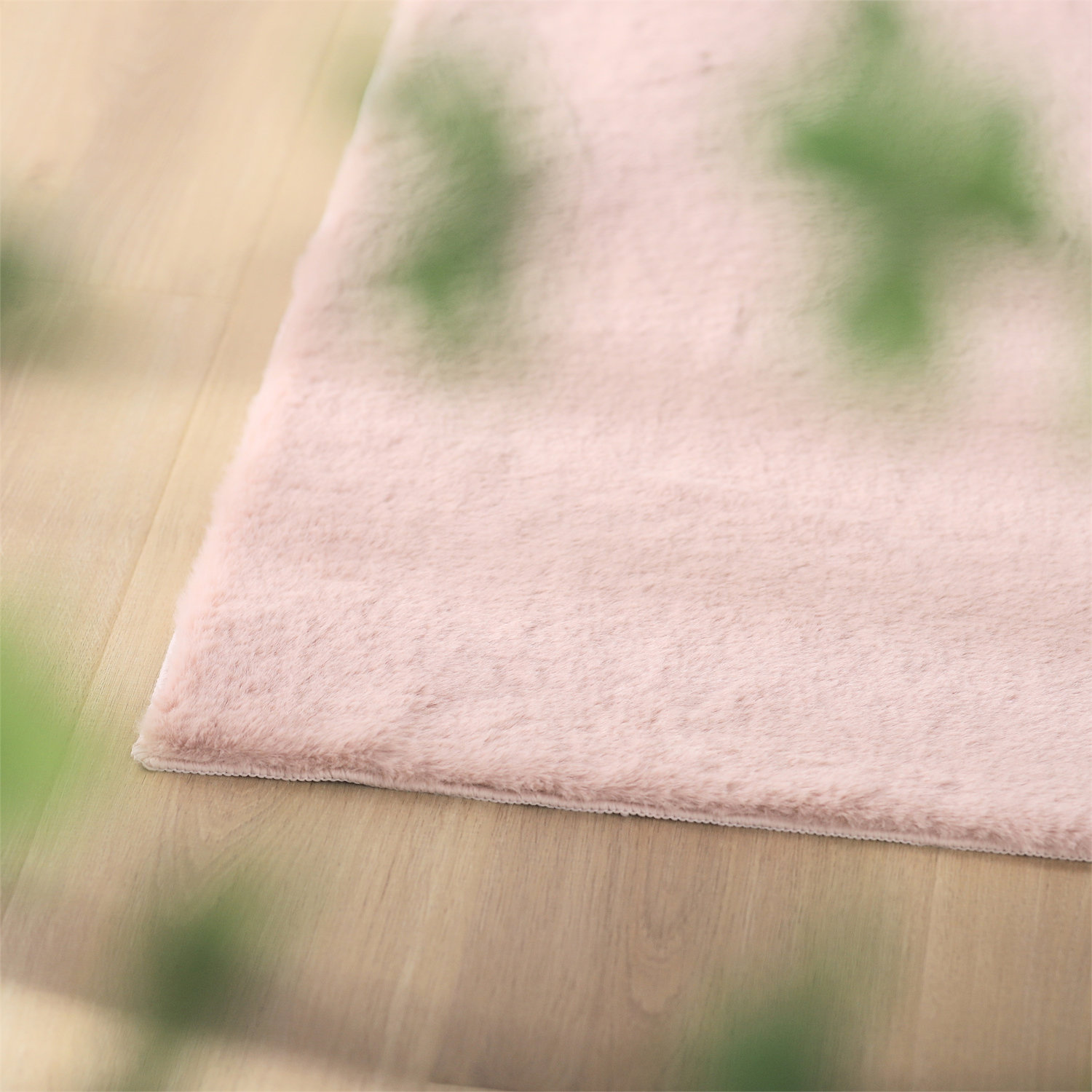 Mercer41 Jorj Performance Light Pink Rug | Wayfair