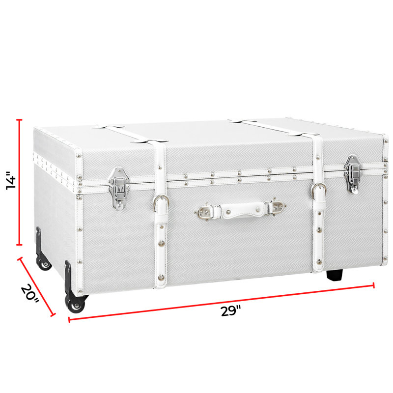 Byourbed The Designer Wheeled Trunk & Reviews | Wayfair