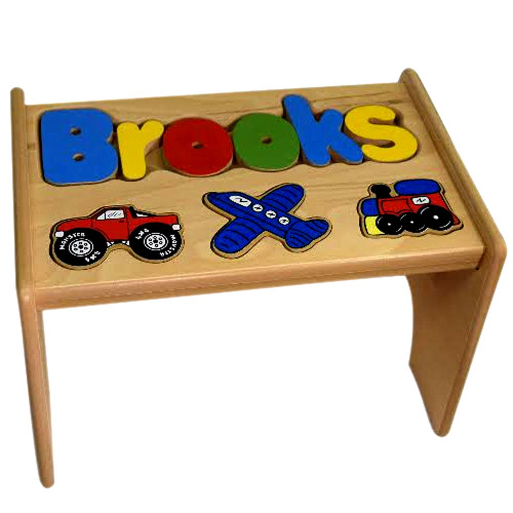 Zoomie Kids Tompkins Child Transportation Themed Wooden Puzzle ...