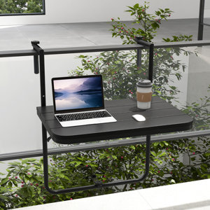 Costway 24'' Rectangular Adjustable Folding Table | Wayfair