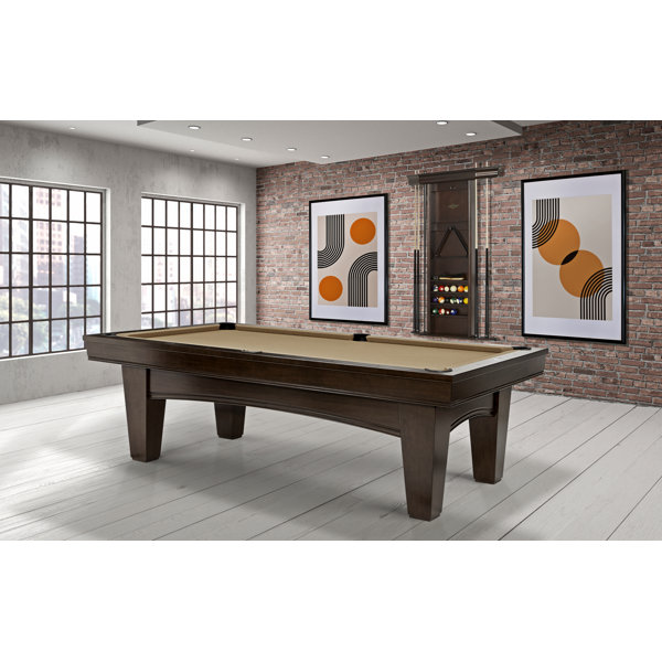 Brunswick Billiards Winfield Billiard Table with Brunswick Green Cloth ...