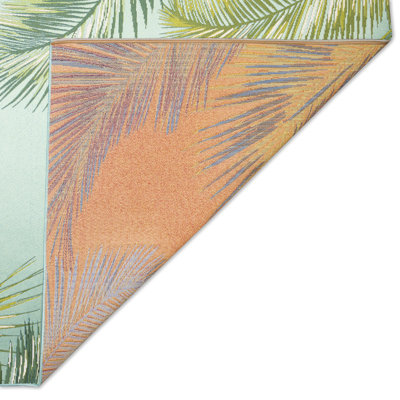 Beachcrest Home Poynor Performance Green/Yellow Rug & Reviews | Wayfair