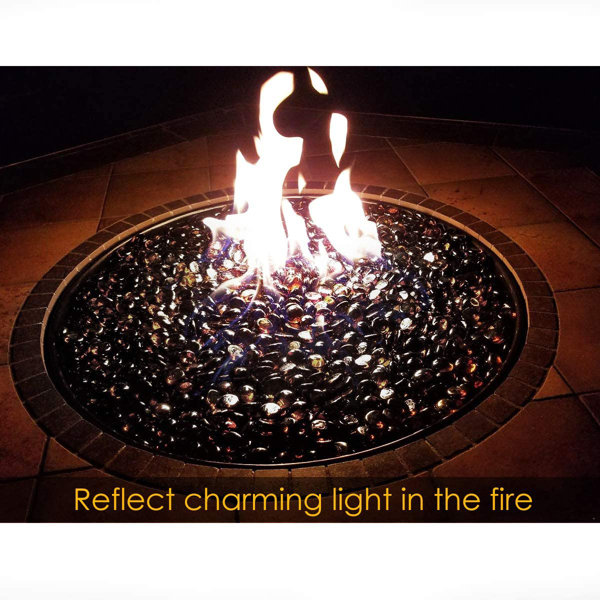 Avanti Home 10 lb. Reflective Fire Pit Fire Glass & Reviews | Wayfair