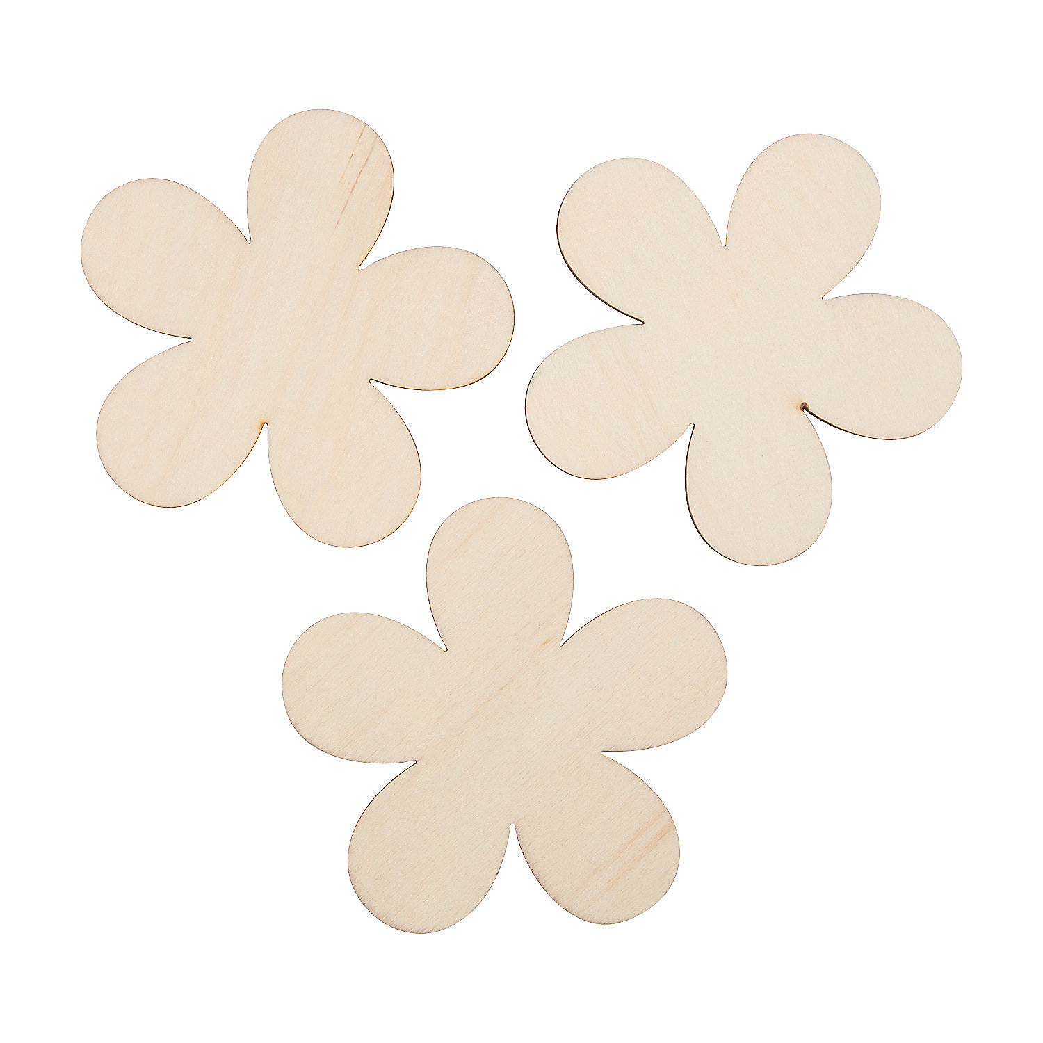 Oriental Trading Company DIY Unfinished Wood Flower Shapes Sign | Wayfair