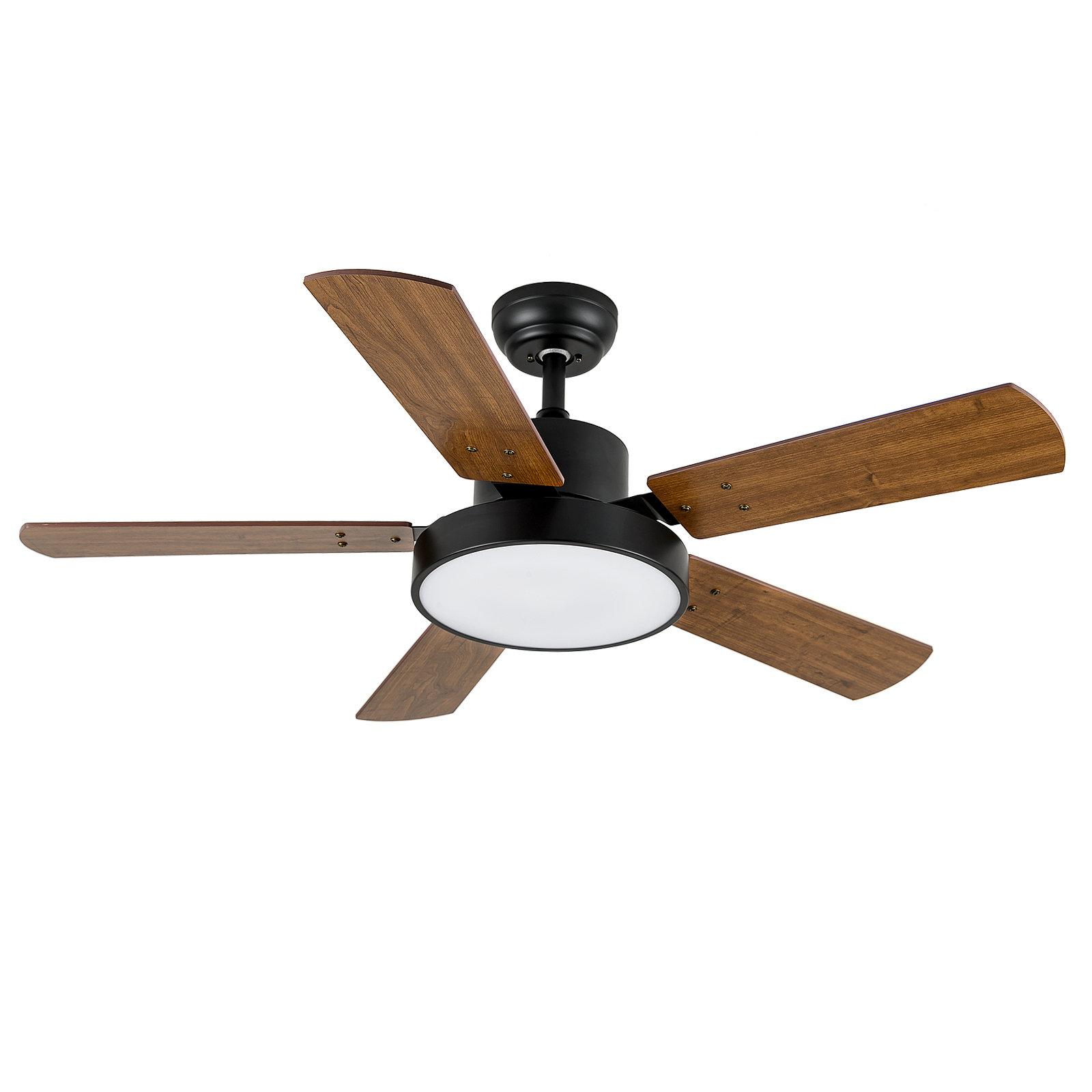 Wrought Studio Desmone 44 inch Ceiling Fan with LED Light Remote ...