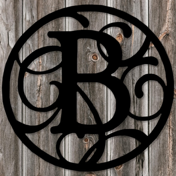 Winston Porter "Fancy Vine" Letter Monogram Wall Decor & Reviews | Wayfair