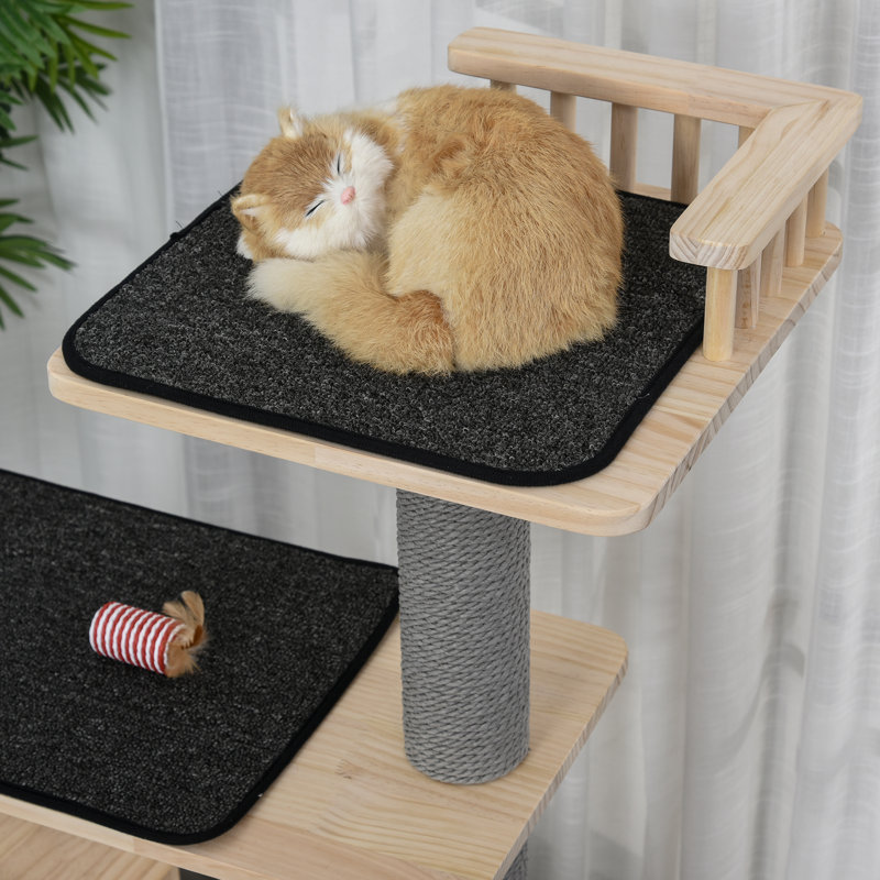 Tucker Murphy Pet™ 58" Ewald Luxury Cat Tree & Reviews | Wayfair