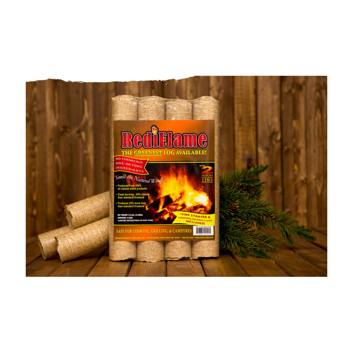 RediFlame Fire Log (Pack of 4) | Wayfair