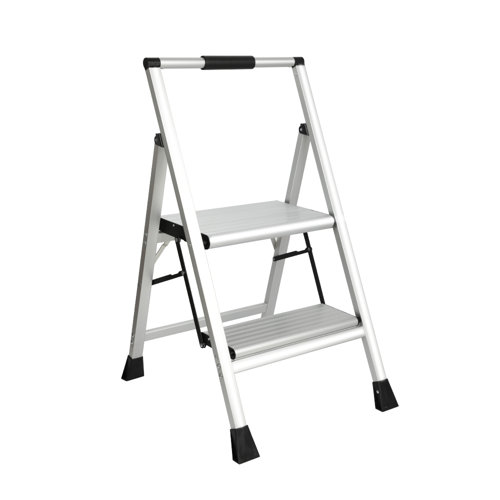 WFX Utility™ Neelyville 2 Steps Aluminum Step Stool with 225 lb. Load ...